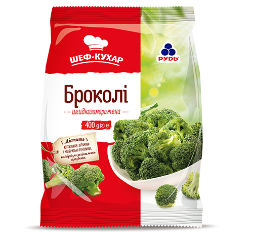 “Broccoli” Frozen & chilled products vegetables from ТМ «Rud»