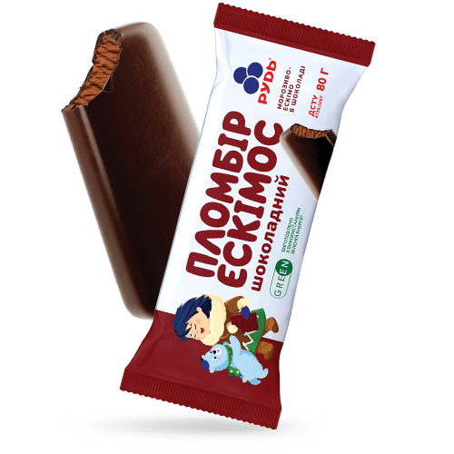 Морозиво ескімо «ЕСКІМОС» ШОКОЛАДНИЙ