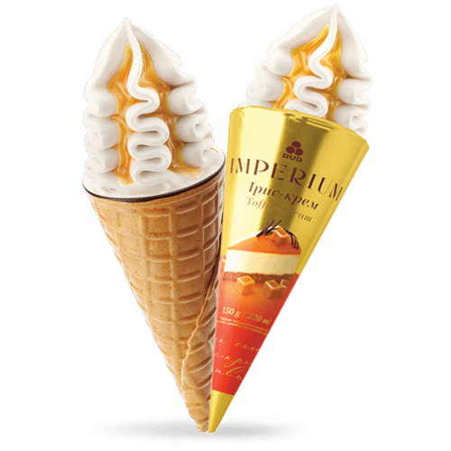 IRIS CREAM IMPERIUM Ice Cream cone from ТМ «Rud»